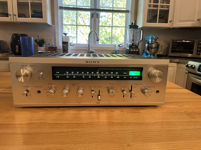 Sony STR-6065 1972 w/new LEDs | Reverb