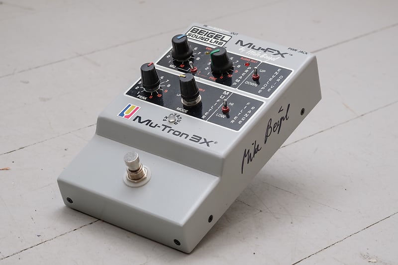 Beigel Sound Lab Mu-FX, Mu-tron 3X, 2014, s/n 0049 signed by | Reverb