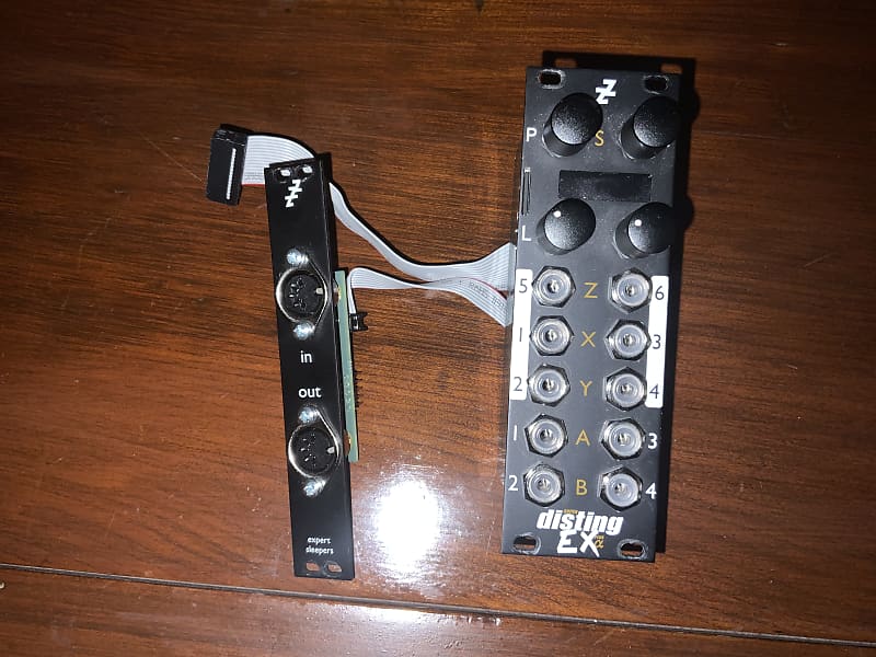 Expert Sleepers Disting EX 2022 - Black with Midi expansion | Reverb