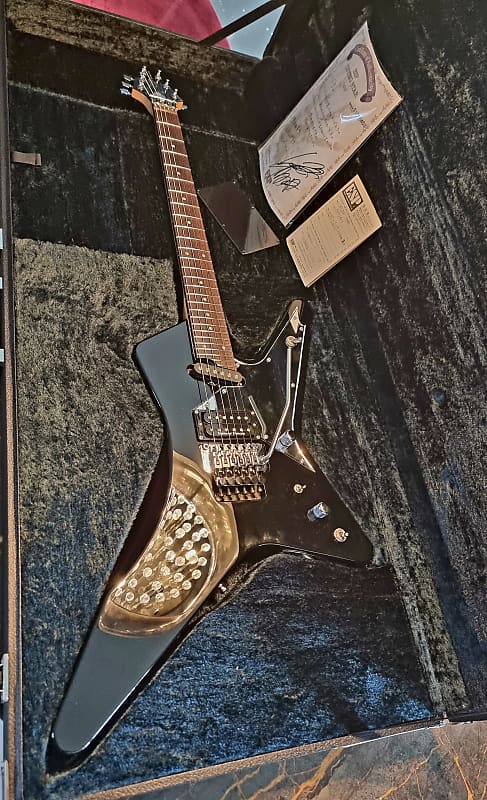 ESP ESP Crying Star FR, Sado Custom Shop 2010 - Black | Reverb