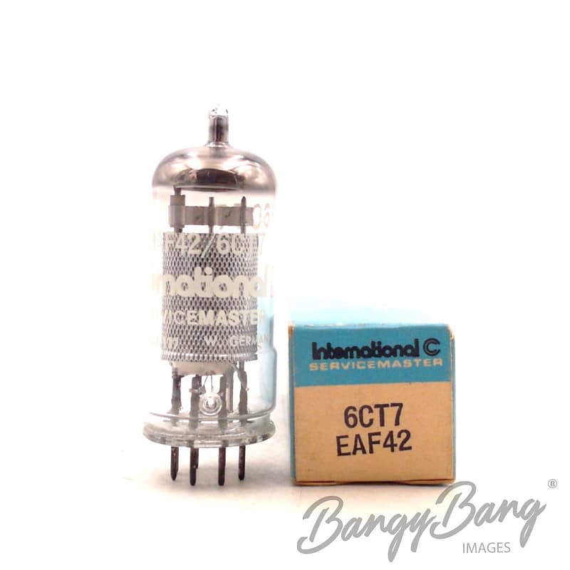 International 6CT7/EAF42 High Voltage Half-Wave Rectifier | Reverb