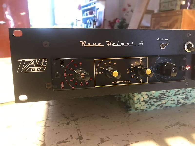 Neumann PEV stereo mastering equalizer. | Reverb