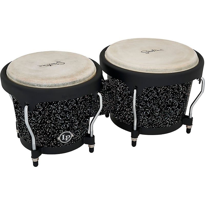 LP Santana Aspire Black Magic Bongo Set | Reverb
