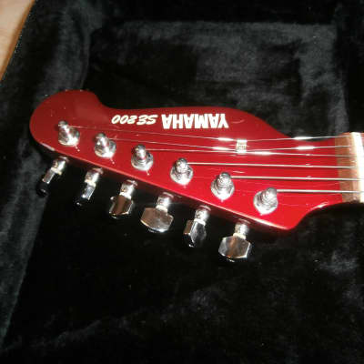 Vintage 1980's Yamaha SE200 Electric Guitar w/ Case! Rare Red | Reverb