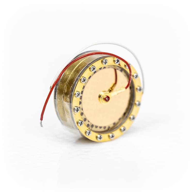 32mm Single Diaphragm Low Mass Gold Microphone Capsule for | Reverb