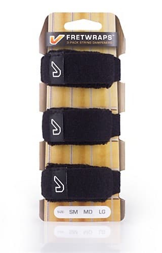 Gruv Gear FretWraps Large Guitar String Muters Dampeners, | Reverb