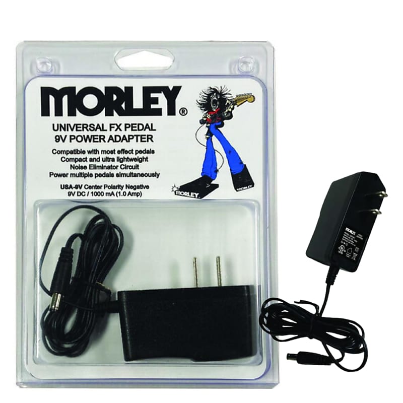 MORLEY Universal FX PEDAL 9V POWER SUPPLY ADAPTER FOR GUITAR | Reverb