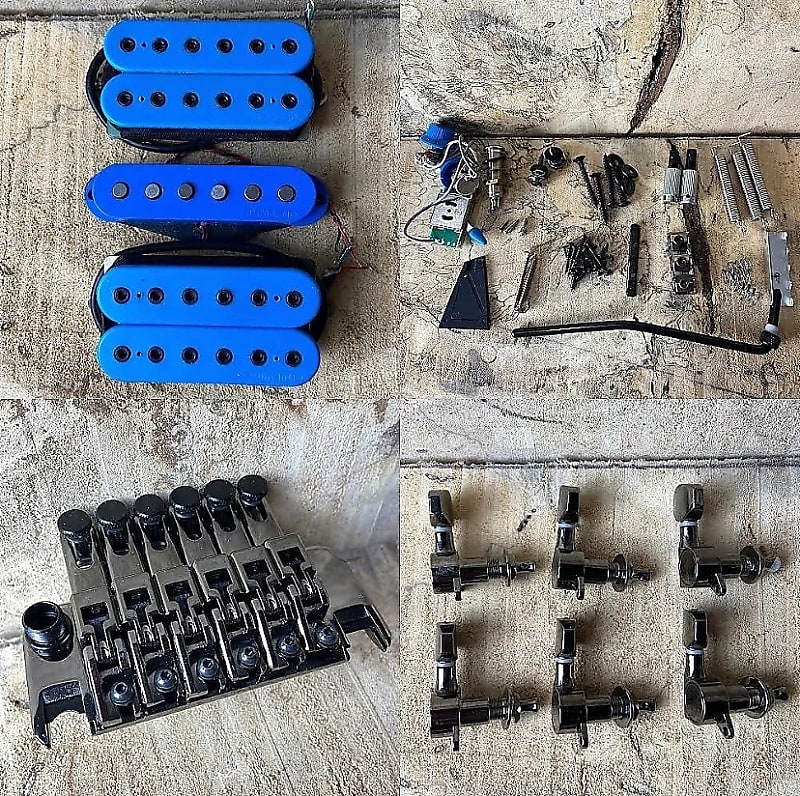 Ibanez JEM77P-BFP Set Pickups HSH DiMarzio Gravity Storm With | Reverb