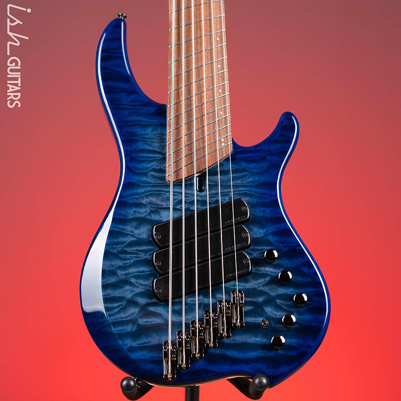 Dingwall Combustion 6-String Bass Indigoburst Pau Ferro | Reverb