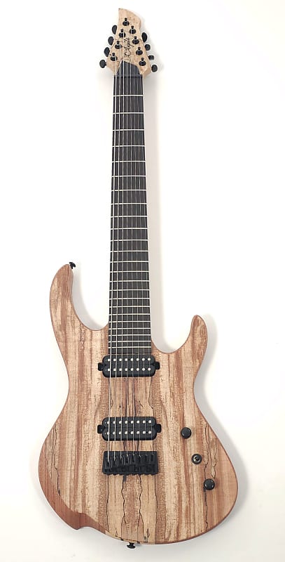 Agile 8 String Electric Guitar Intrepid Pro 828 EB CP Natural | Reverb