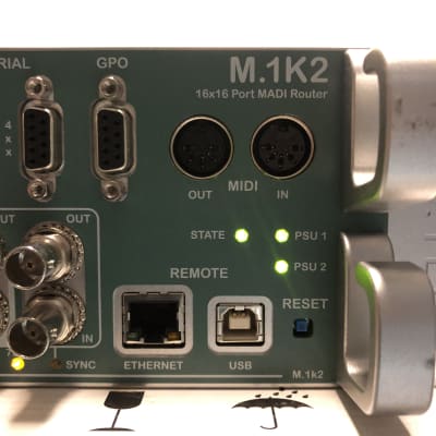 Direct Out Technologies M.1K2 16 x 16 MADI router 1024x1024 | Reverb