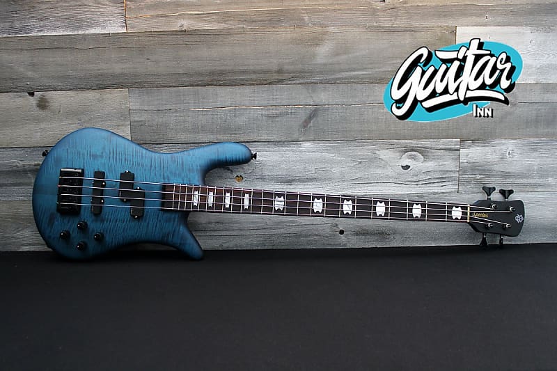 Spector Euro 4 LX 2024 - Black & Blue Matte | Reverb