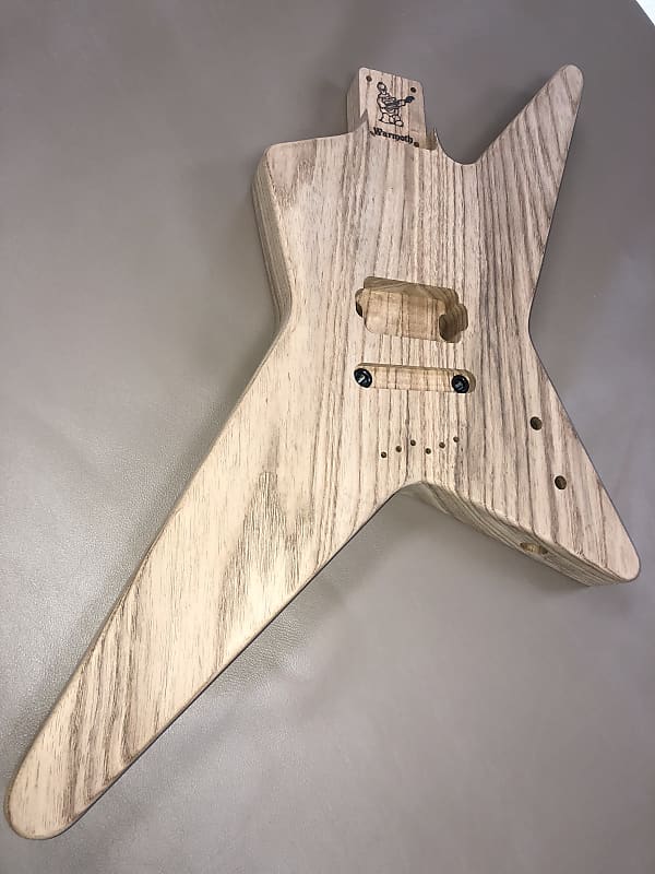 WARMOTH STAR Roasted Swamp Ash Body And WARMOTH NECK | Reverb