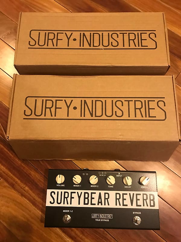 Surfy Industries Surfybear Compact Reverb 2019 black (Brand | Reverb
