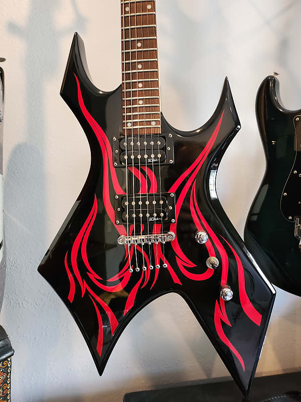 B.C. Rich KKW Kerry King Signature Warlock 2000 - Black | Reverb