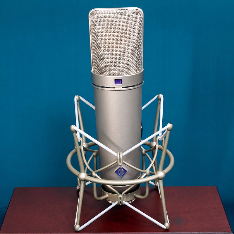 Neumann U87 AI Large Condenser Microphone w/ EA 87 Shockmount | Reverb