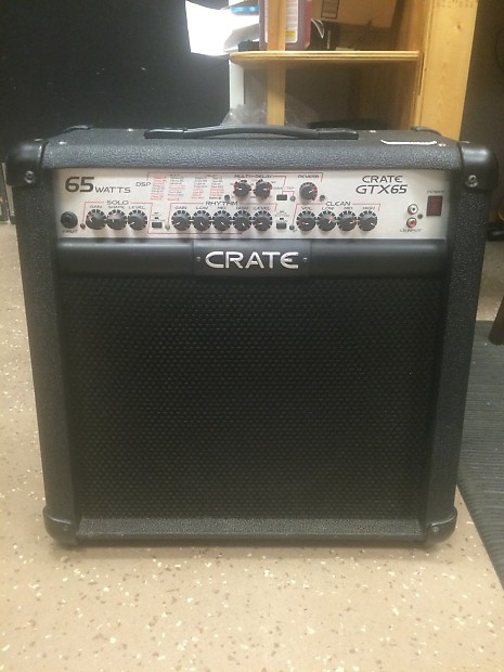 Crate GTX65 Black | Reverb