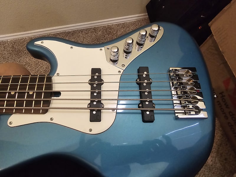 Warmoth 5 string Jazz Bass | Reverb