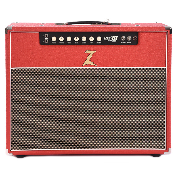 Dr. Z MAZ 38 Sr. MK.II 2x12 Combo Red w/Tan Grill | Reverb