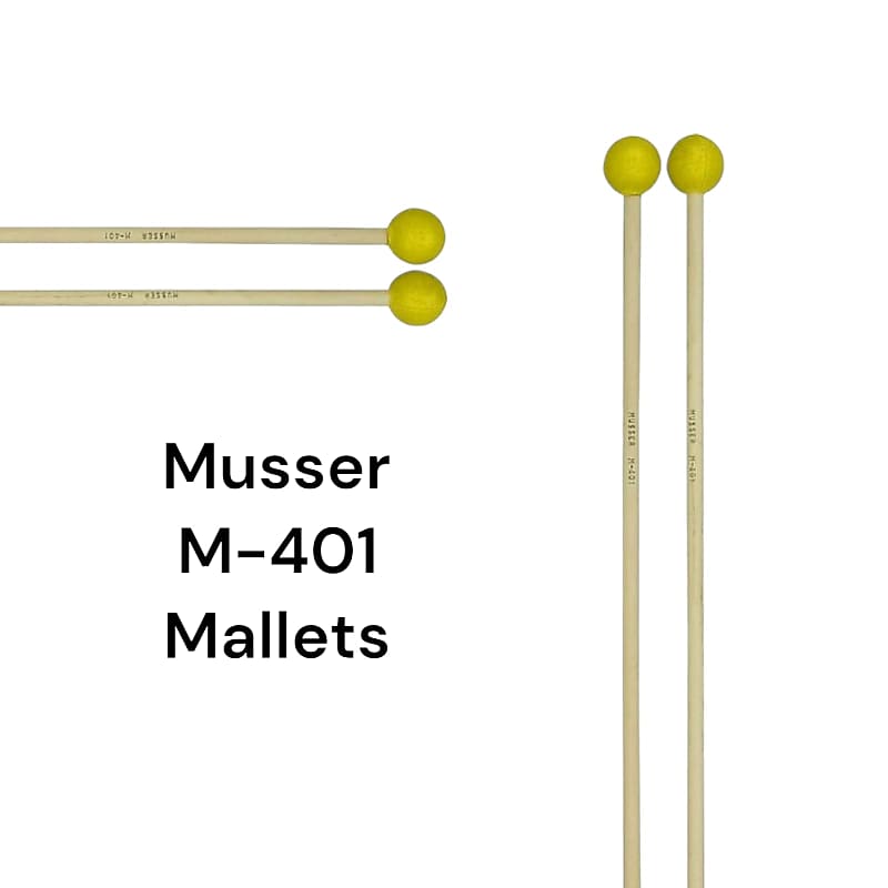 Musser M-401 Rubber Marimba Mallets | Reverb