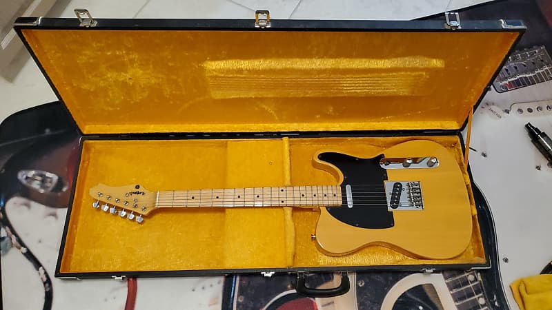 Lotus Telecaster 1980s Butterscotch | Reverb