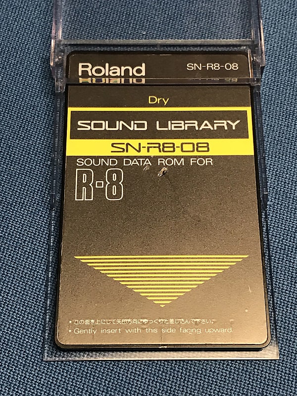 Roland Roland R-8 ROM Sound Card "Dry" SN-R8-08 | Reverb