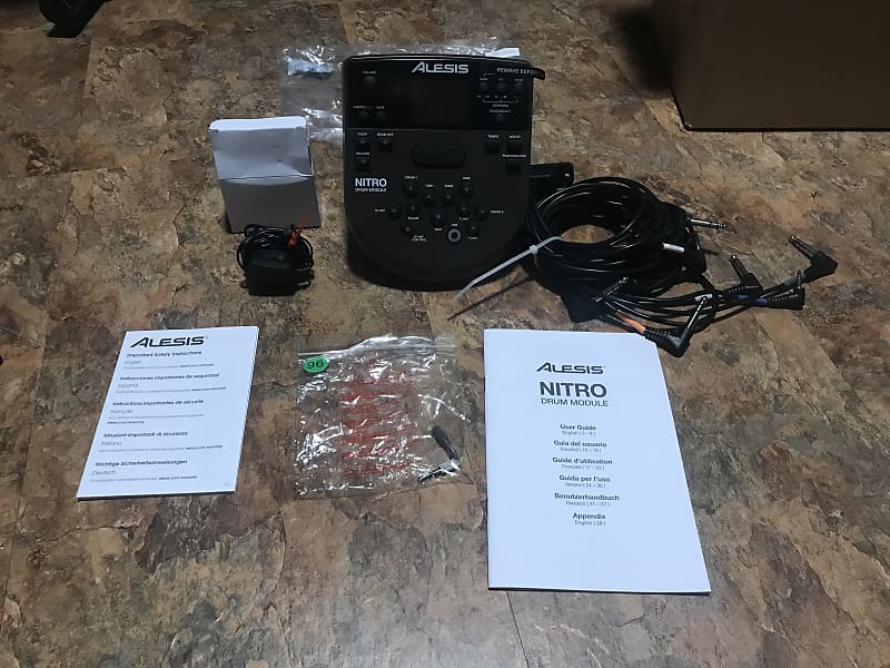 Alesis Nitro DM7X Drum Module w/ Snake Cable & Power Supply | Reverb