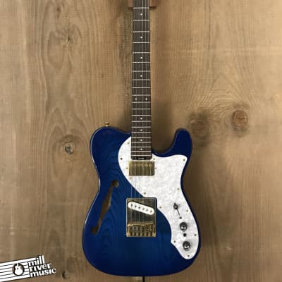Levinson Blade Delta T2 Thinline Telecaster Ocean Blue MIJ | Reverb