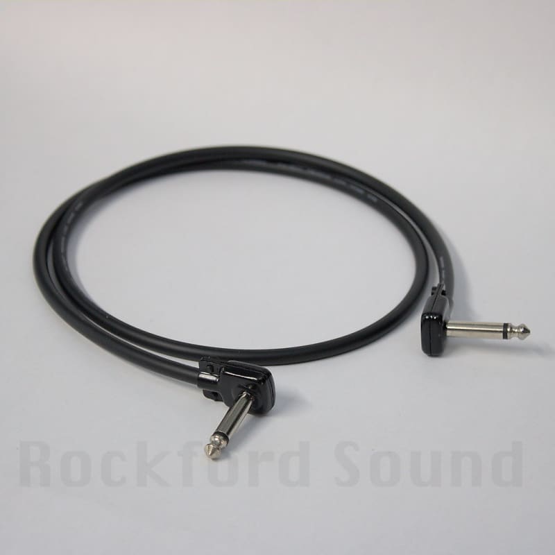 Mogami W2524 Patch Cable | 18 foot | Right Angle to Right | Reverb