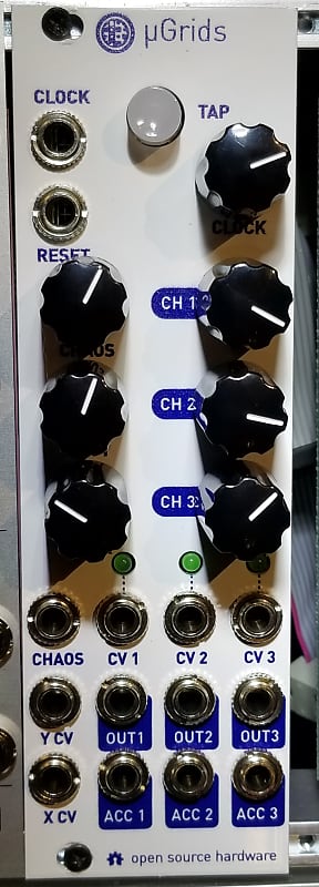 Mutable Instruments uGrids (8hp micro version of Grids) | Reverb