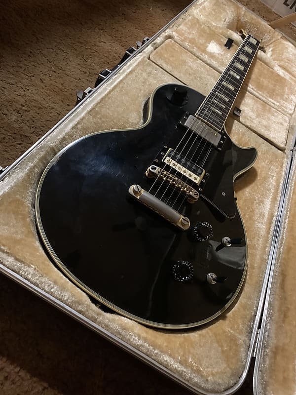 Electra Omega x210 Single Cut copy 1976 Black | Reverb