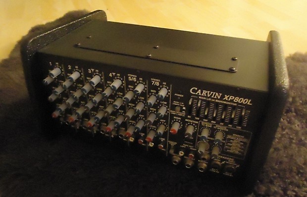 Carvin XP-800L Powered Mixer 2000's Black | Reverb