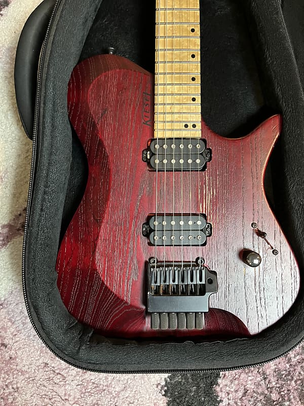 Kiesel Zeus 2018 - Crimson Raw Tone Ash | Reverb