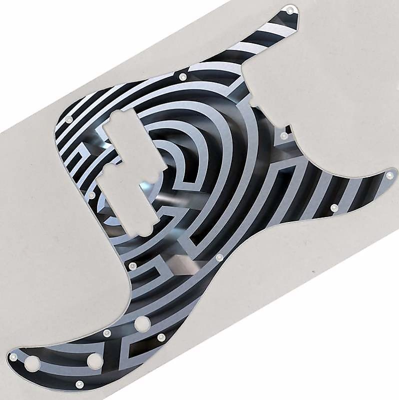 Graphical pickguard Fender Precision Bass (Pbass) Standard 13 | Reverb