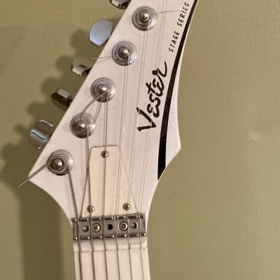 Vintage Vester Stage Series 1987-1988 - White; Plays like | Reverb