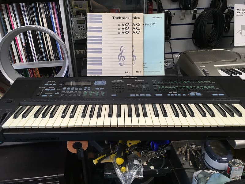 Technics AX7 Synthesizer Keyboard 80's - | Reverb