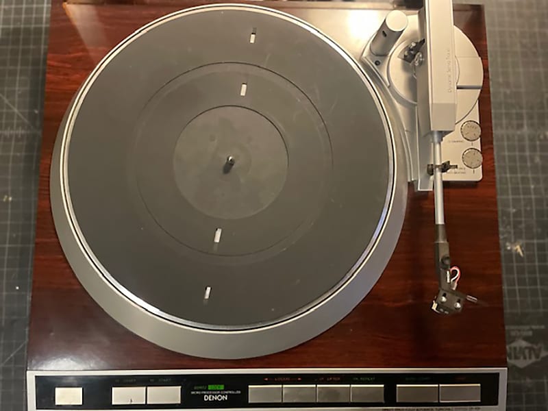 Denon DP-45f 1983 - wood | Reverb