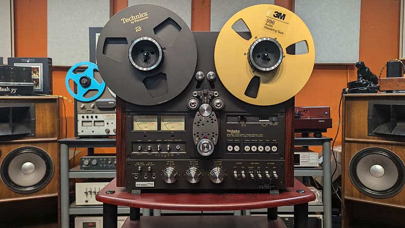 Technics RS-1700 Reel To Reel Tape Recorder Pro And Serviced | Reverb