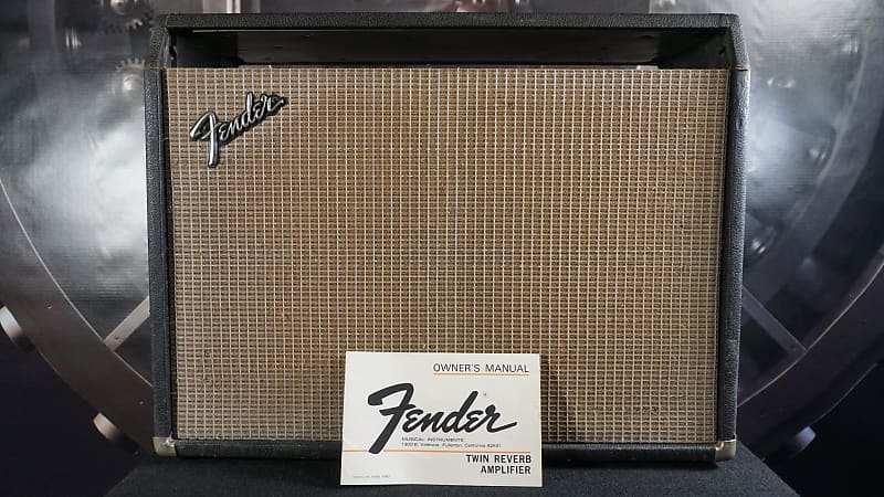 Fender Twin Reverb Original Cabinet & Speakers | Reverb