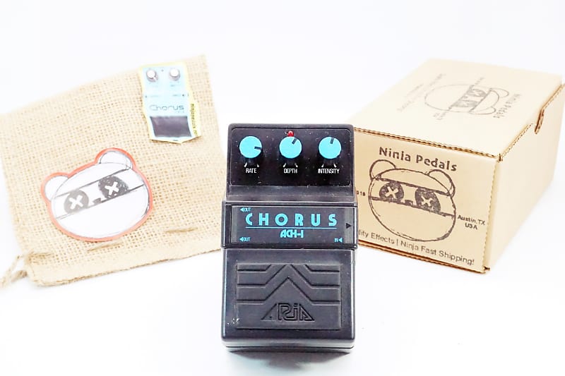 Aria ACH-1 Chorus | 1980s Made in Japan (Toshiba Chip) | Fast | Reverb