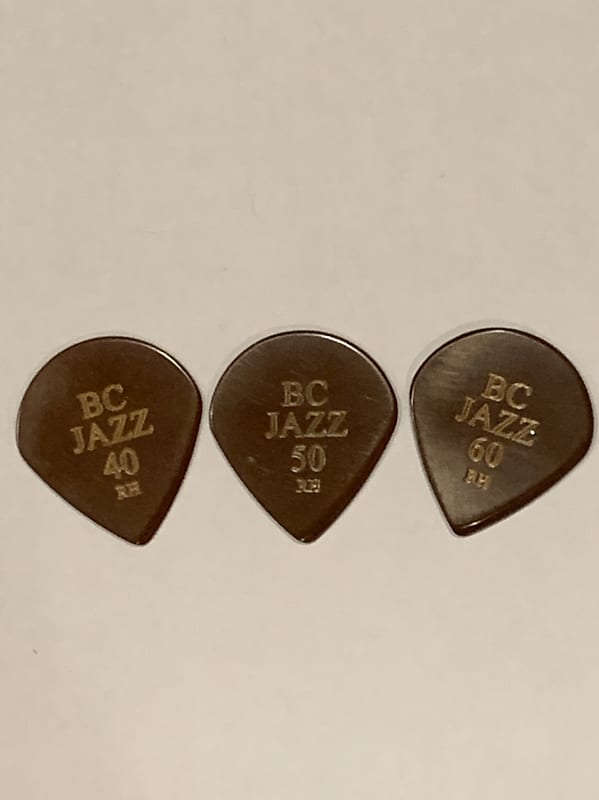 3 Blue Chip Jazz Picks: 40, 50, 60 w/RHBs - Mint | Reverb