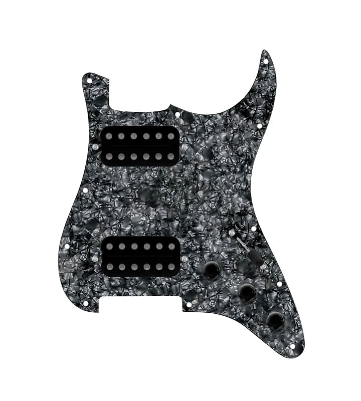 920D Custom Hushed And Humble HH Loaded Pickguard for Strat | Reverb