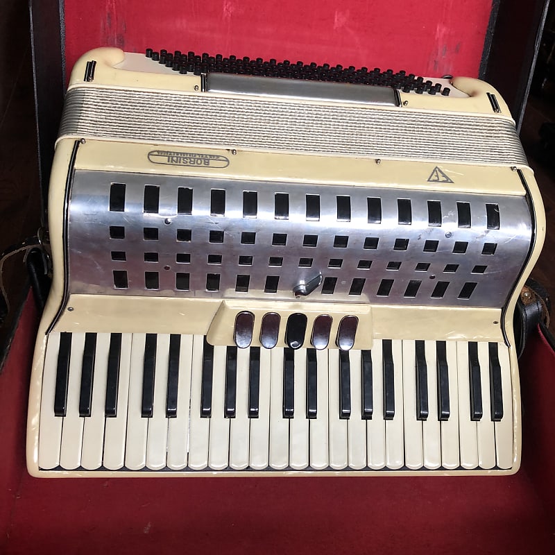 Castelfidardo Borsini 120 Bass Vintage Accordion Made in | Reverb