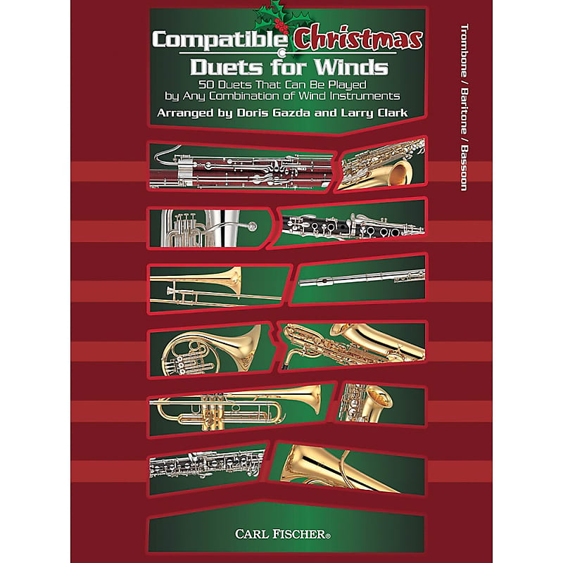 Carl Fischer Compatible Christmas Duets for Winds: Trombone / | Reverb