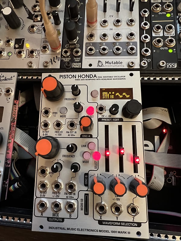 Industrial Music Electronics Piston Honda MK3 2018 - Silver | Reverb