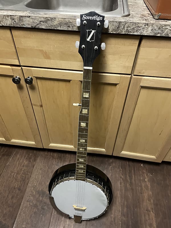 harmony sovereign 5 string banjo 1960s | Reverb