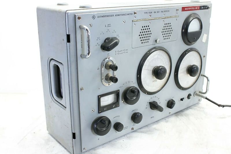 Rohde & Schwarz Leitwertmesser Admittance Meter Type VLUK BN | Reverb
