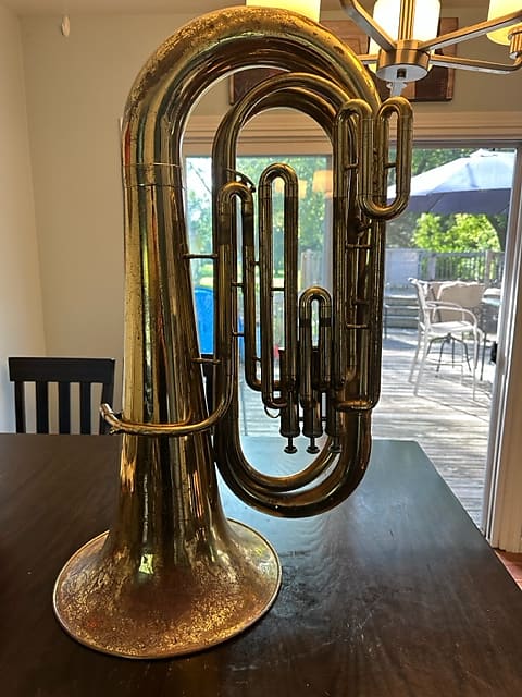 Used Dynasty BBb Tuba for Concert band | Reverb