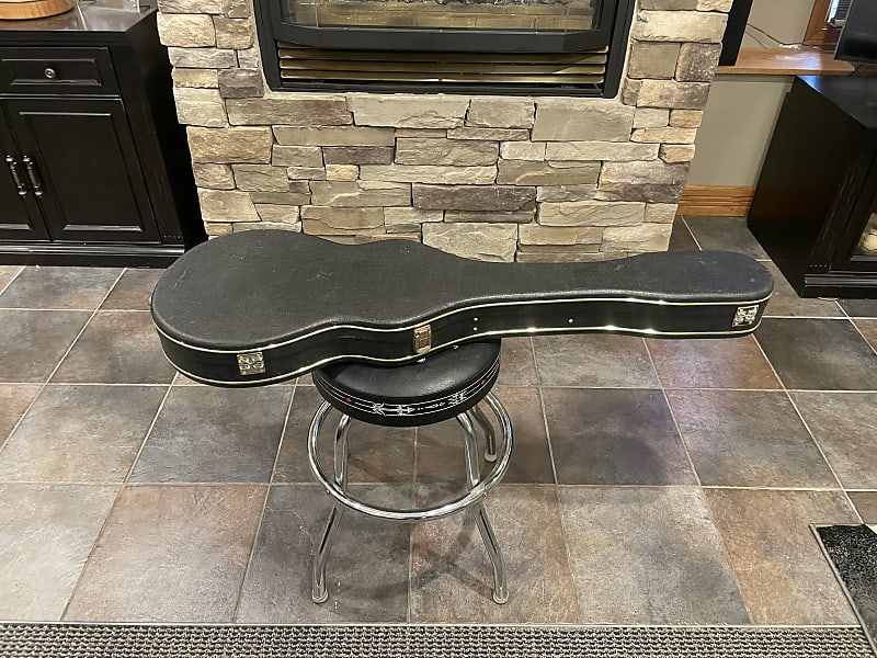 1974 Vintage Ibanez Les Paul "Case Only" Tolex Black | Reverb