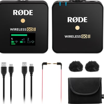 RODE Wireless GO II Compact Wireless Microphone System | Reverb